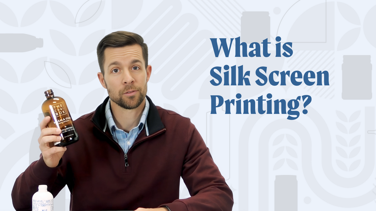 Silk Screen Printing - A Clean, Premium Look for Your Packaging